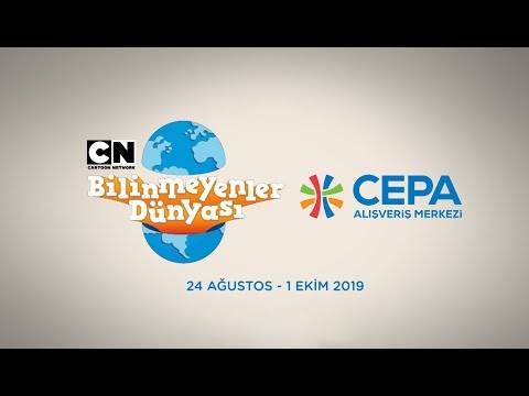 Cartoon Network Bilinmeyenler Dünyası Ankara Cepa Avm'de (24 Ağustos - 1 Ekim 2019)