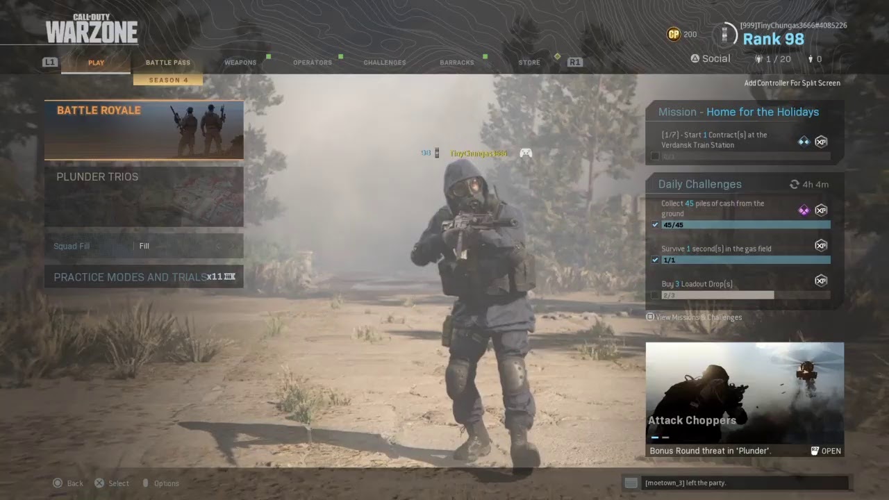 Warzone- Streaming till i hit level 100 - YouTube
