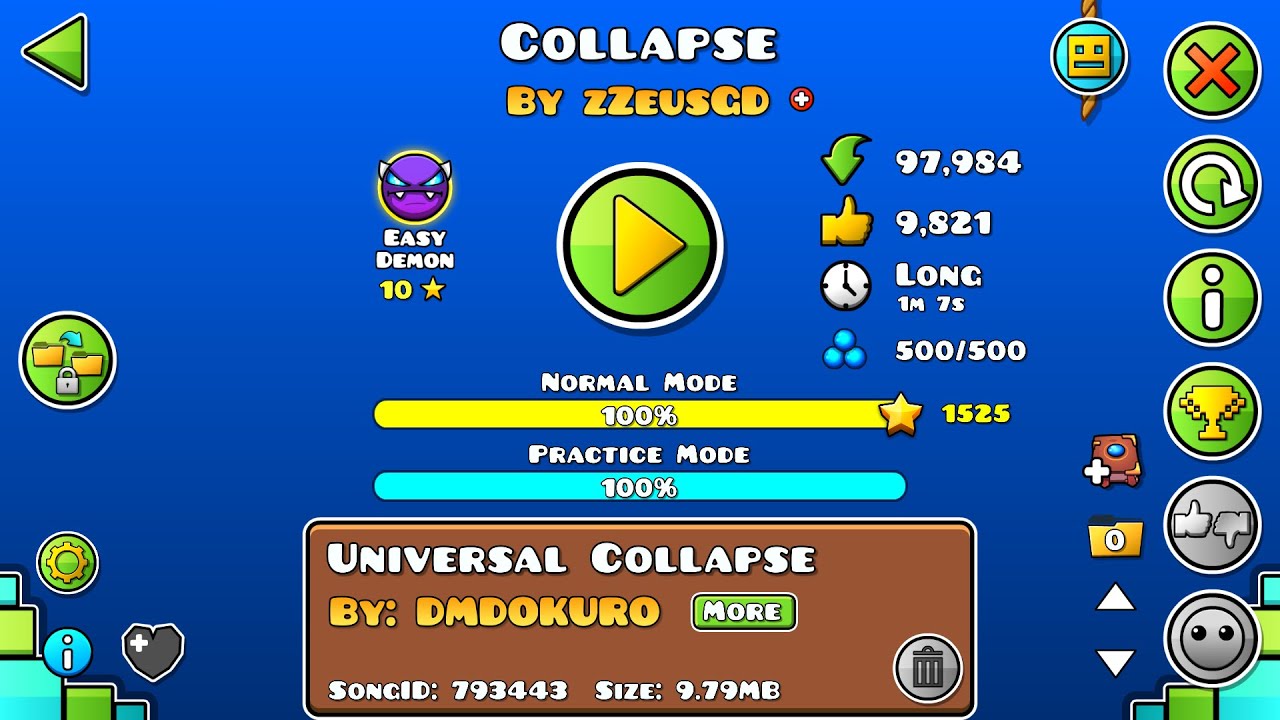 Geometry Dash - Collapse - GDDP - YouTube