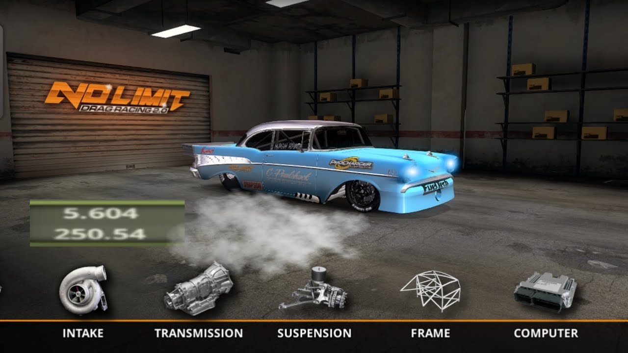 5.5/5.6 Chevrolet Bel Air v2.1.8 | TUNE (No Limit Drag Racing 2 - YouTube