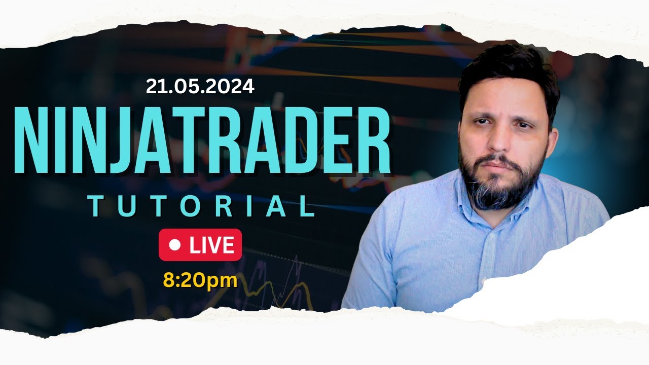 [SEMANA DO NASDAQ] Aula 02 - Tutorial Plataforma Ninjatrader - YouTube