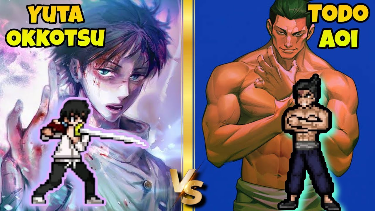 Jump Force MUGEN - Yuta Okkotsu vs Todo Aoi - YouTube