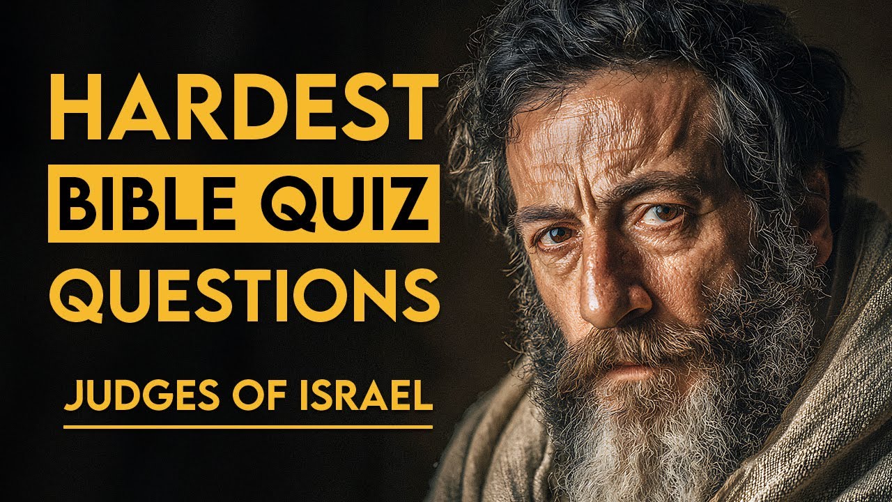 25 Bible Questions About Judges Of Israel - The Bible Quiz - YouTube