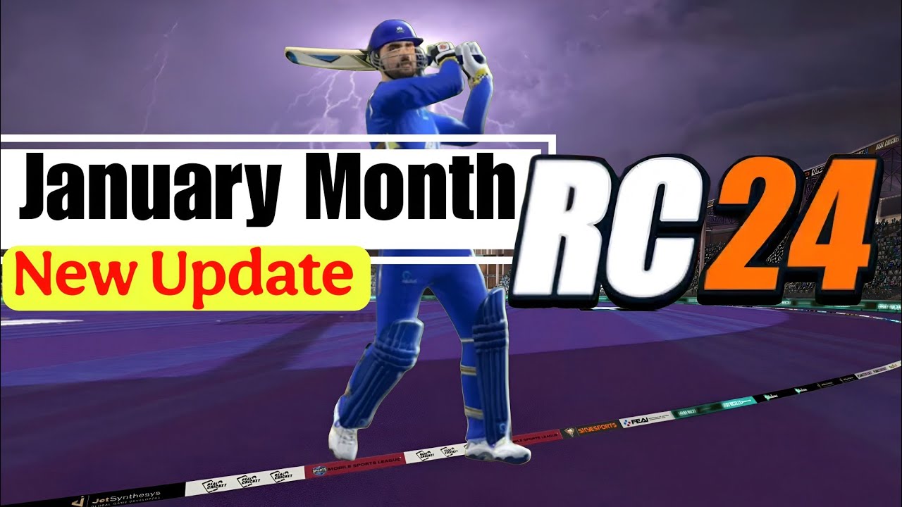 Rc24 second phase update release date||Ipl licensed team||real cricket ...