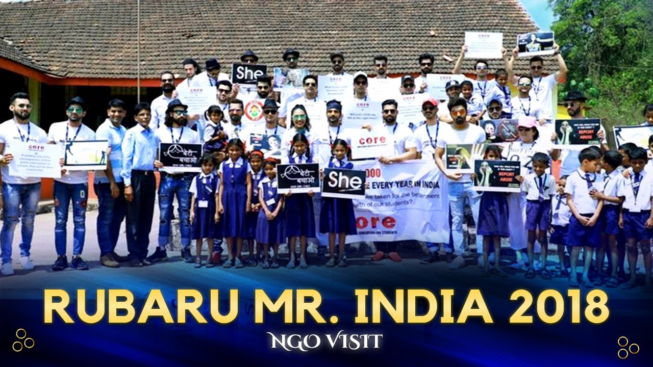 RUBARU MR. INDIA 2018 | NGO Visit - YouTube