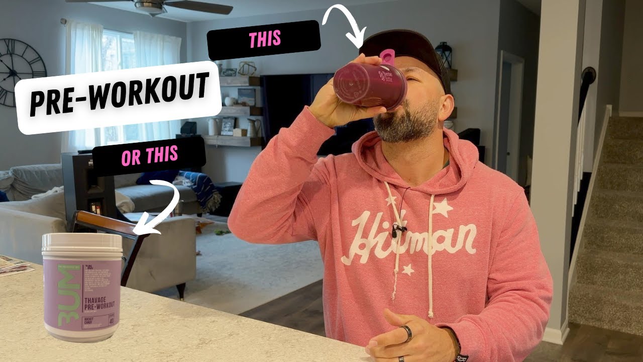 Easy Low Calorie Black Coffee Pre Workout Shake - YouTube