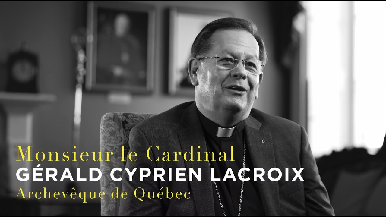 Message du Cardinal Gérald Cyprien Lacroix Archevêque de Québec - YouTube