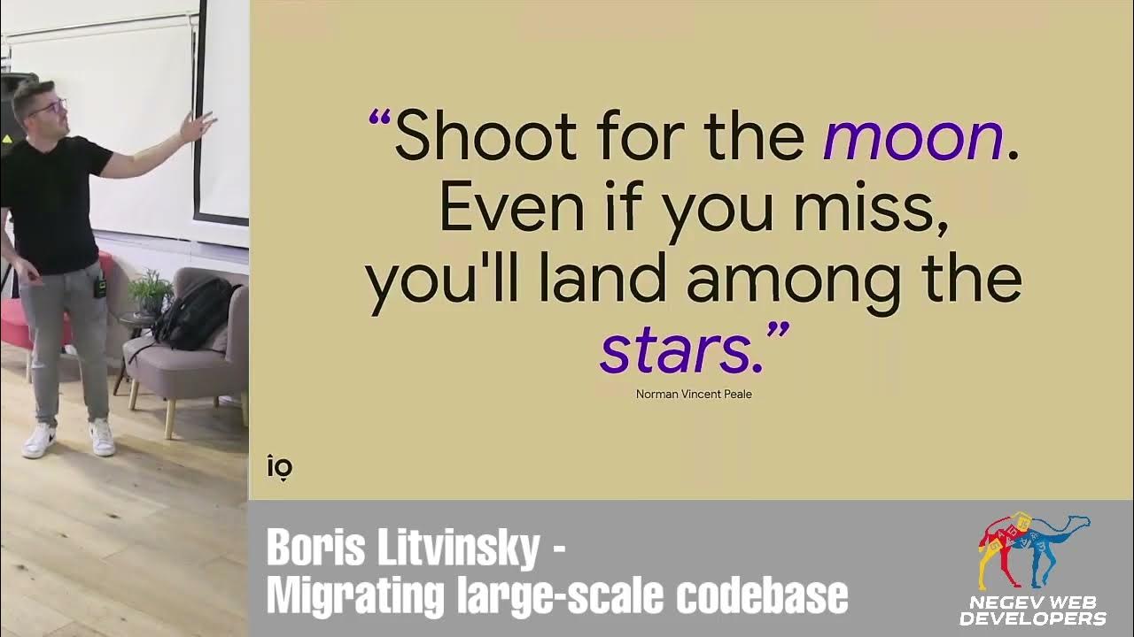 Migrating Large Scale Codebases Boris Litvinsky Youtube