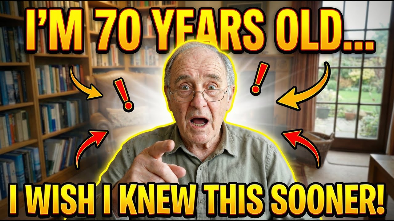 I'm 70 years old...I wish I knew this sooner (Before It's too late ...