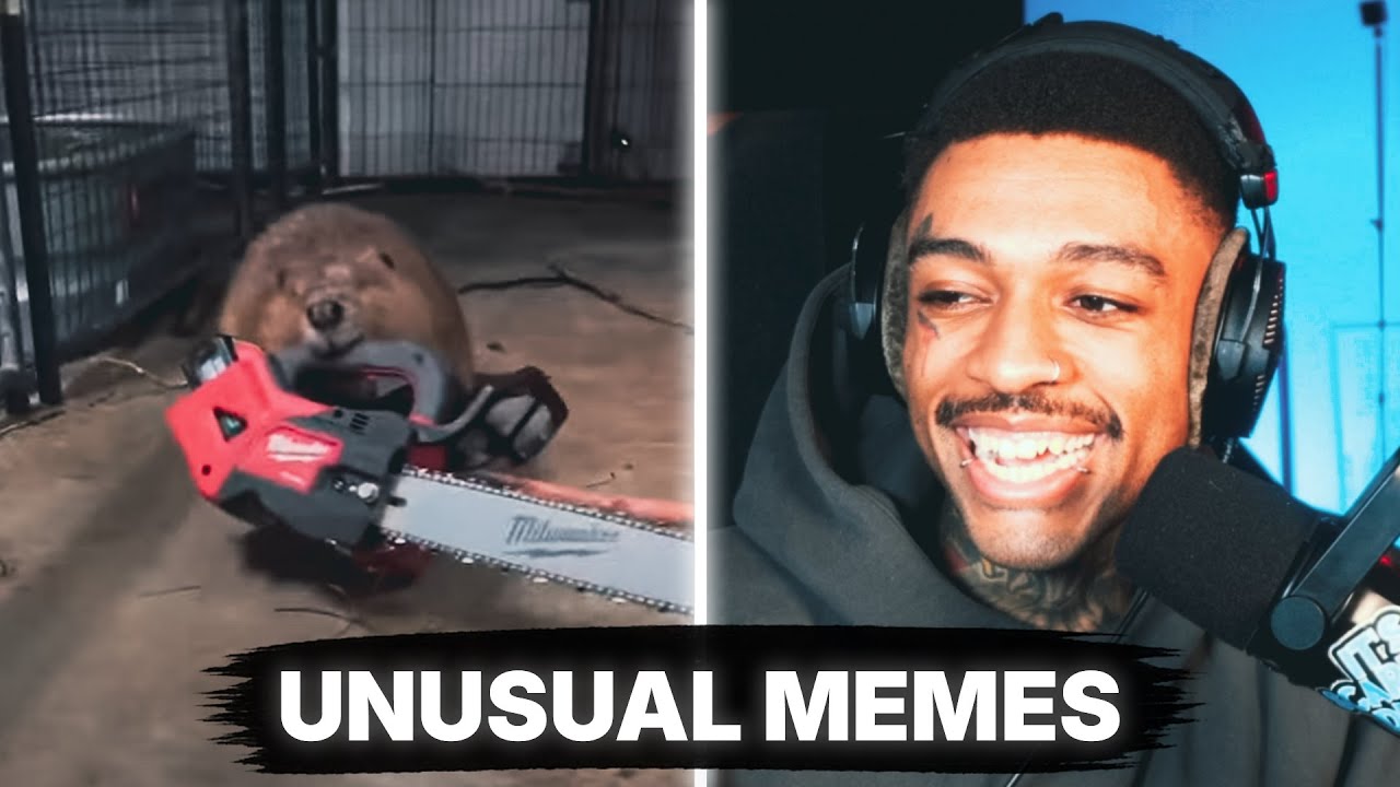 SCARLXRD CAN'T HOLD BACK HIS LAUGHTER AT THESE UNUSUAL MEMES - YouTube