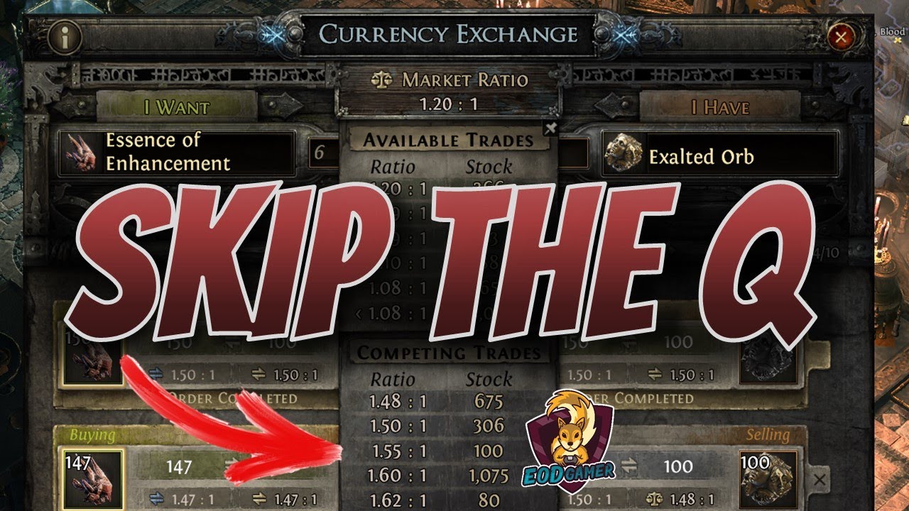 This Will Change How You Use the Currency Exchange Forever in Path of ...