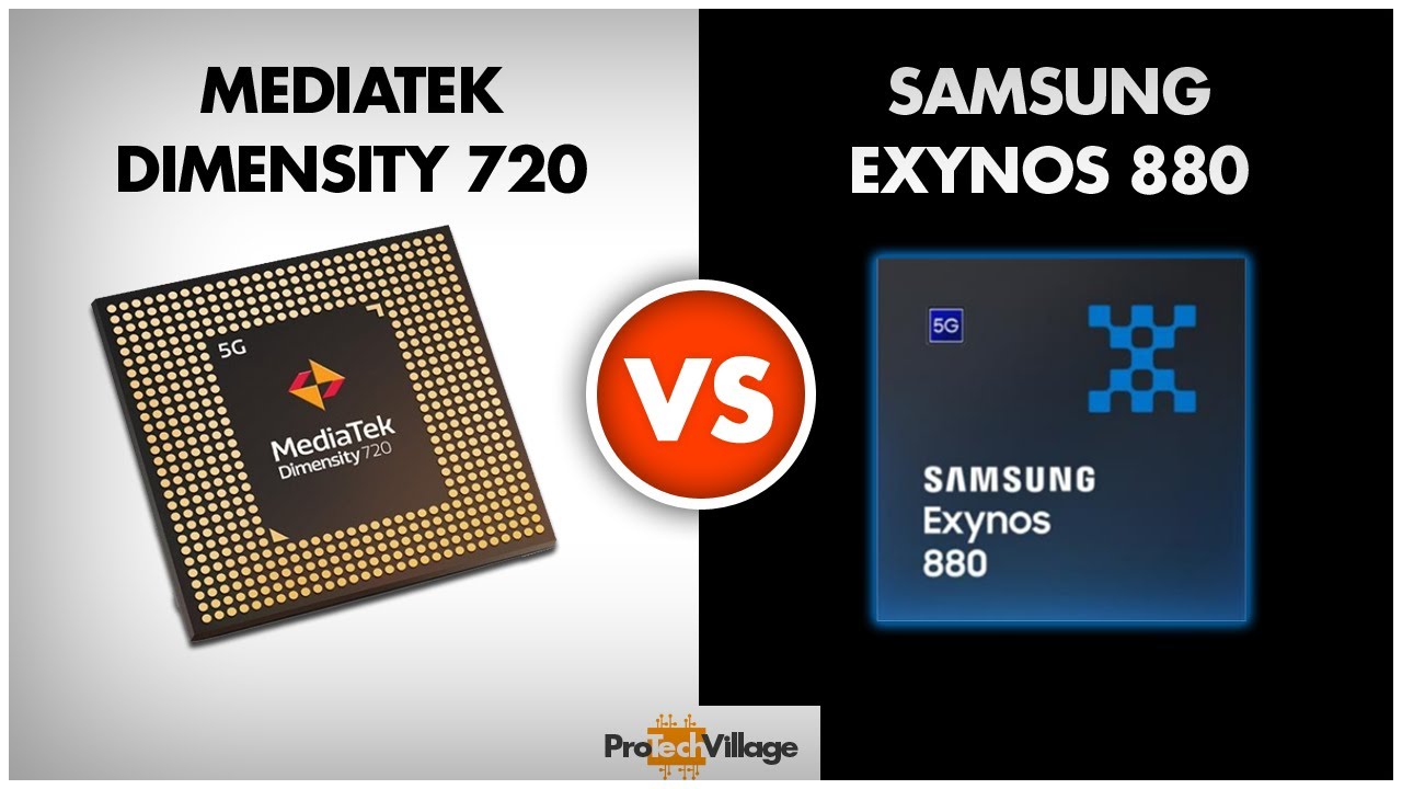 Samsung Exynos 880 vs Mediatek Dimensity 720 🔥 | Which is better ...