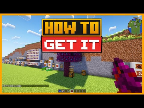 🟨 HOW to GET NETHERWOOD in the SILENT GEAR MOD in MINECRAFT - YouTube