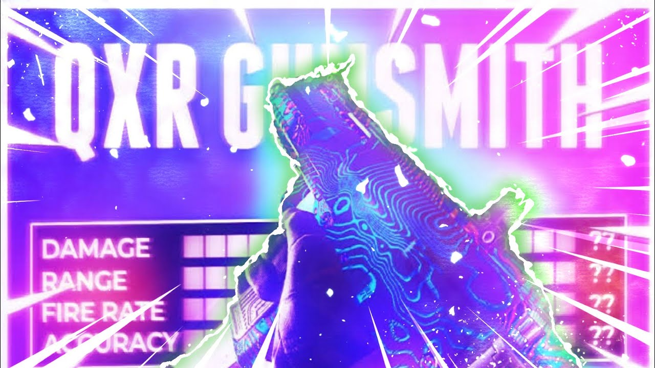 QXR Best loadout for Agressive players!!Fast ADS+easy recoil QXR ...