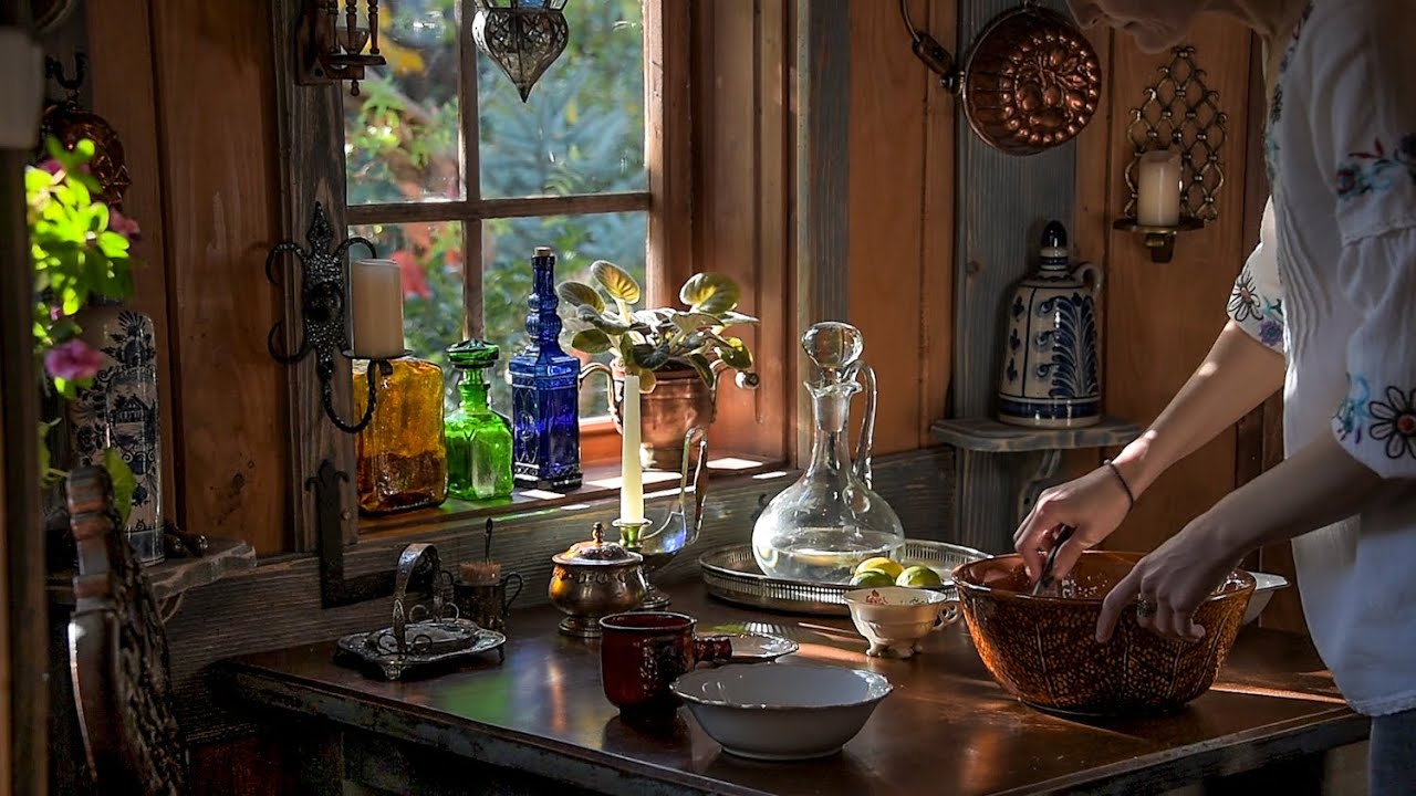 Fairytale cottage – cooking & decorating - YouTube