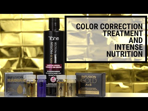 Infusion Gold A+B Radiance - Color correction Treatment and intense Nutrition