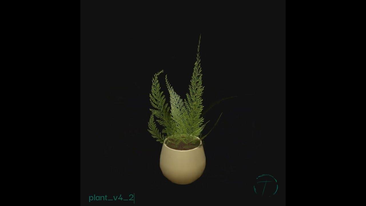Indoor Plants V4 Unityassetstore 3dmodeling Gamedev Unity Speedtree 3denvironment Youtube