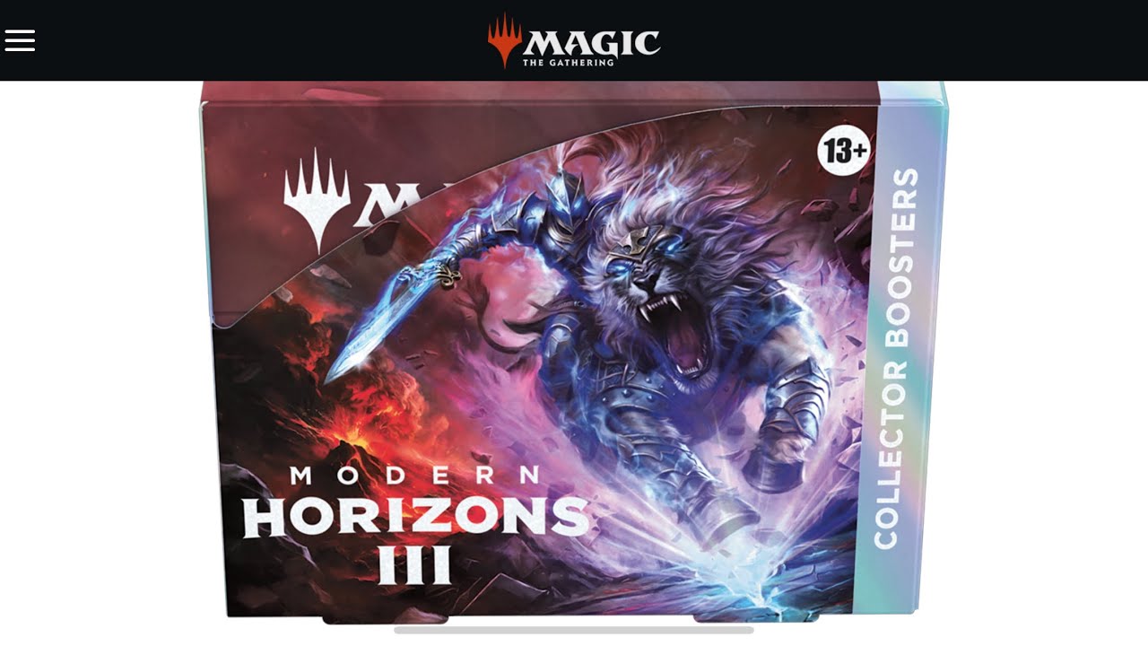 Ich kaufe mir 12 Collectors Displays von Modern Horizons 3 😁 Erster ...