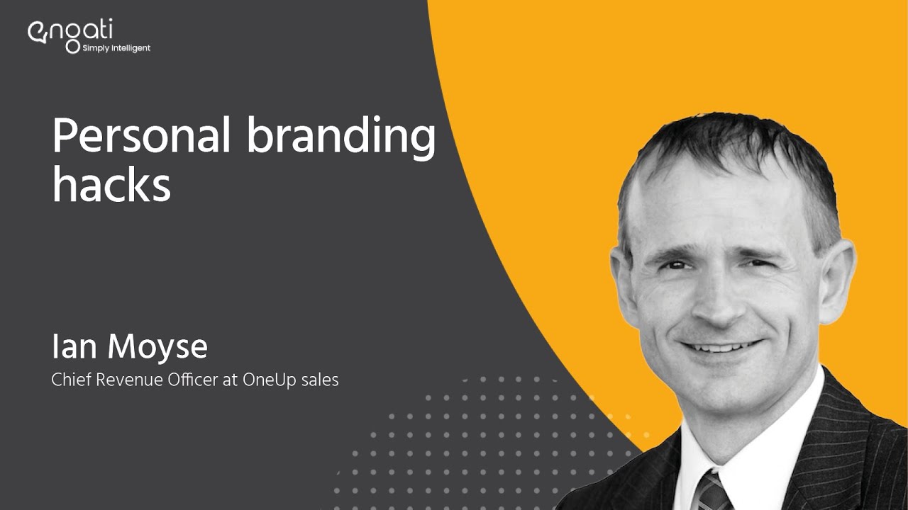 Personal Branding hacks - Ian Moyse on Engati Cx - YouTube