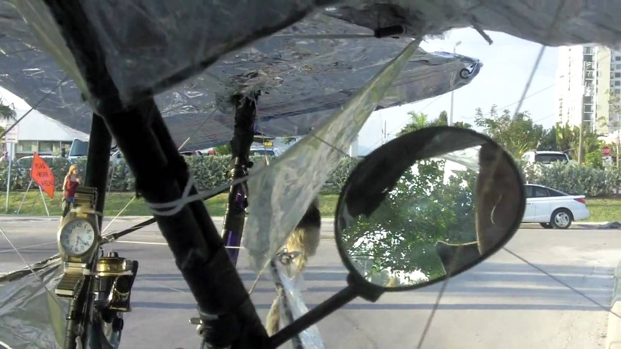 The Kite Bike Guy!!! - YouTube