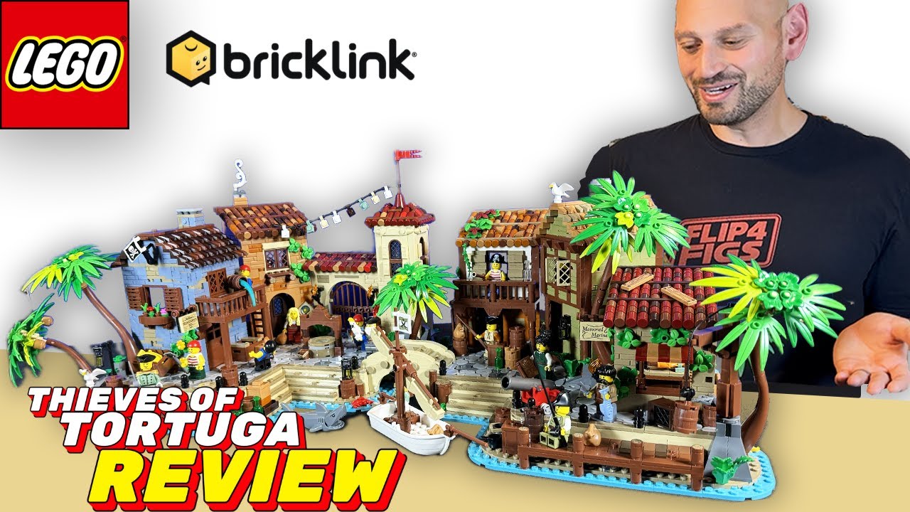 LEGO THIEVES OF TORTUGA REVIEW - The best Pirate set ever? Bricklink ...