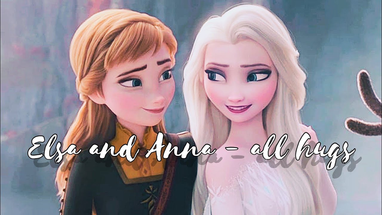 Frozen - Elsa&Anna - All hugs&best cute scenes [read description] - YouTube