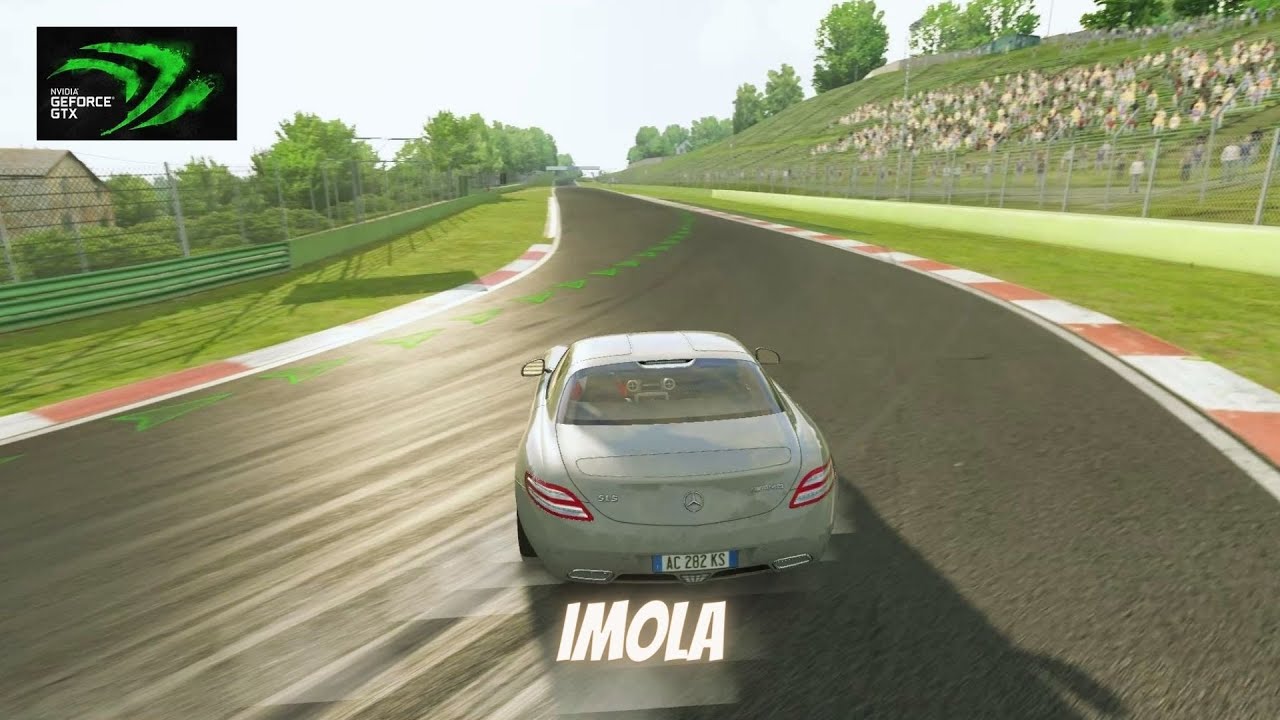 Mercedes SLS AMG LOUD Exhaust Sounds M159 V8 Engine | Assetto Corsa ...