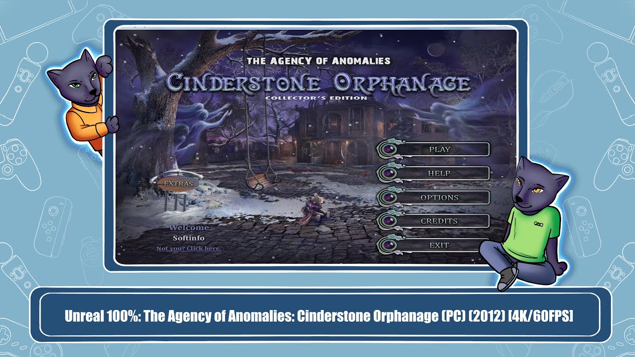 Unreal 100%: The Agency of Anomalies: Cinderstone Orphanage (PC) (2012 ...