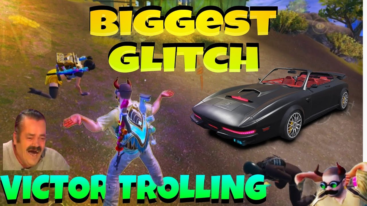 Biggest Glitch make trolling easy for victor 😂 extra funny with sound ...