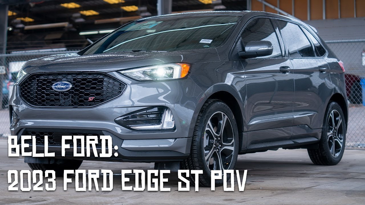 2023 Ford Edge ST POV [Test Drive] 4k - YouTube