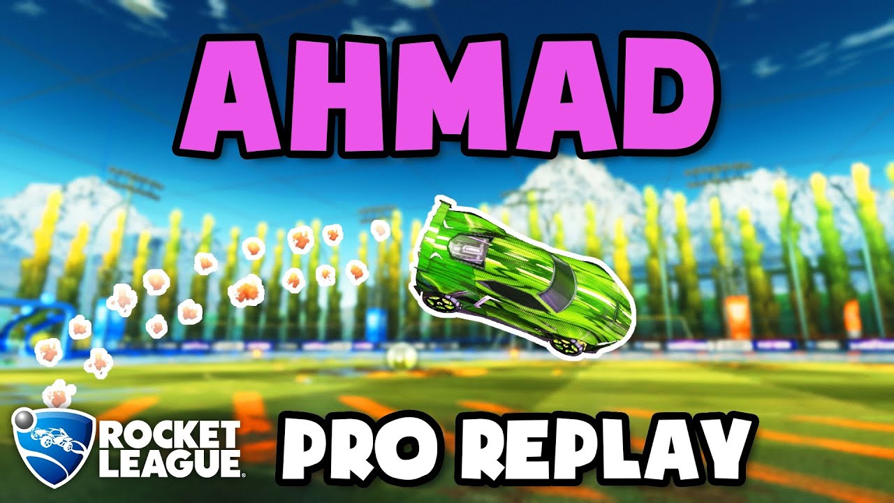 Ahmad Pro Ranked 2v2 POV #64 - Rocket League Replays - YouTube