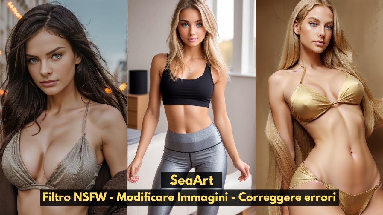 SeaArt: prompt, modificare immagini, filtro NSFW, correggere errori di generazione (guida ...
