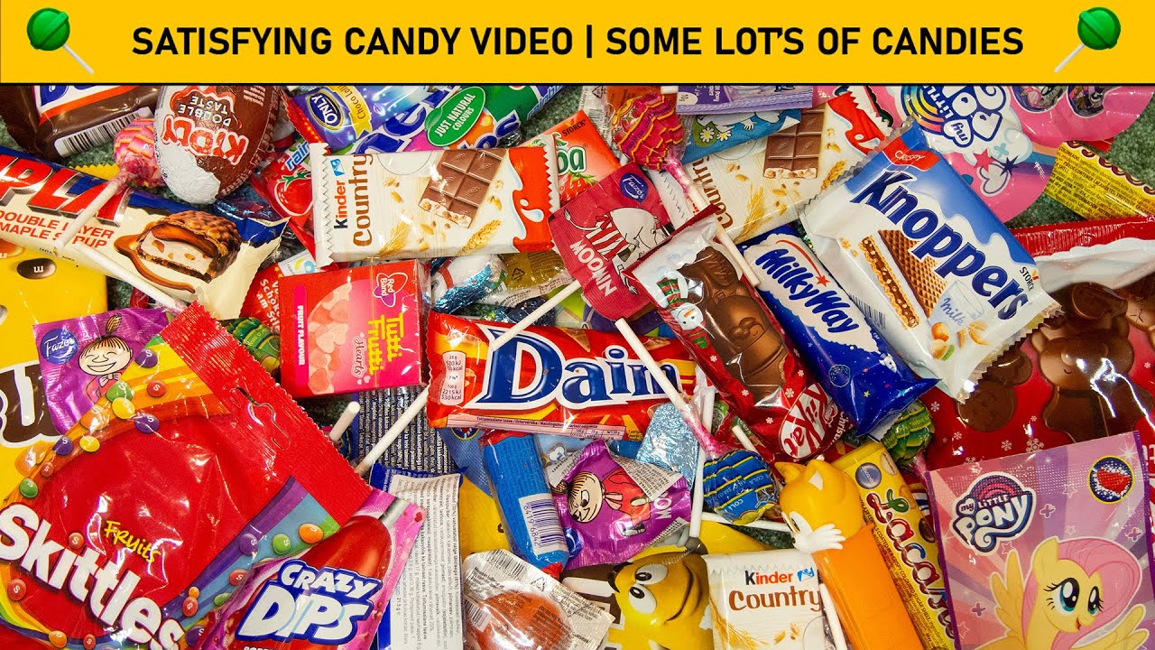 Satysfying Video | Candy opening | Candies ASRM #6 - YouTube