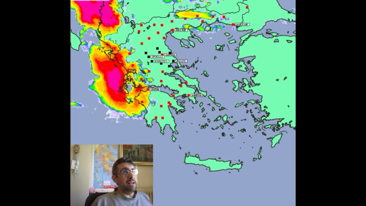 ΒΙΝΤΕΟΠΡΟΓΝΩΣΗ 24-25/9/2019 (+ΧΑΡΤΕΣ ΥΕΤΟΥ) - YouTube