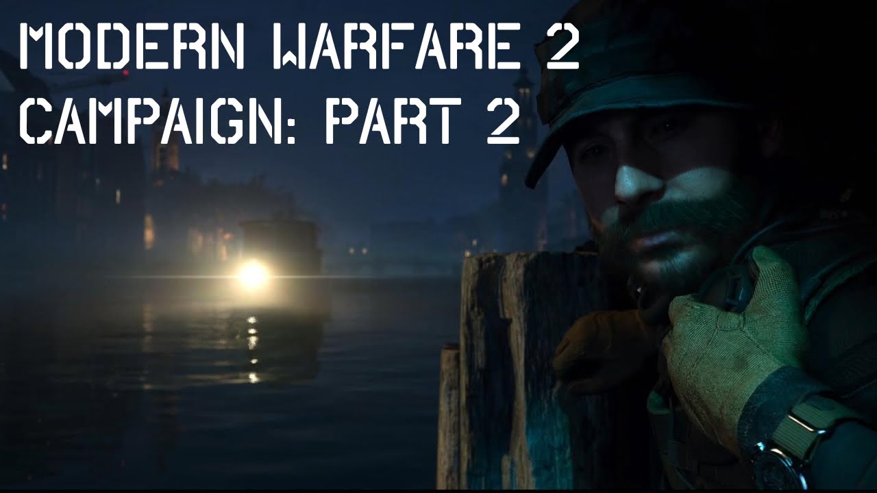Modern Warfare 2 Campaign: Part 2 - This water mission was frustrating ...