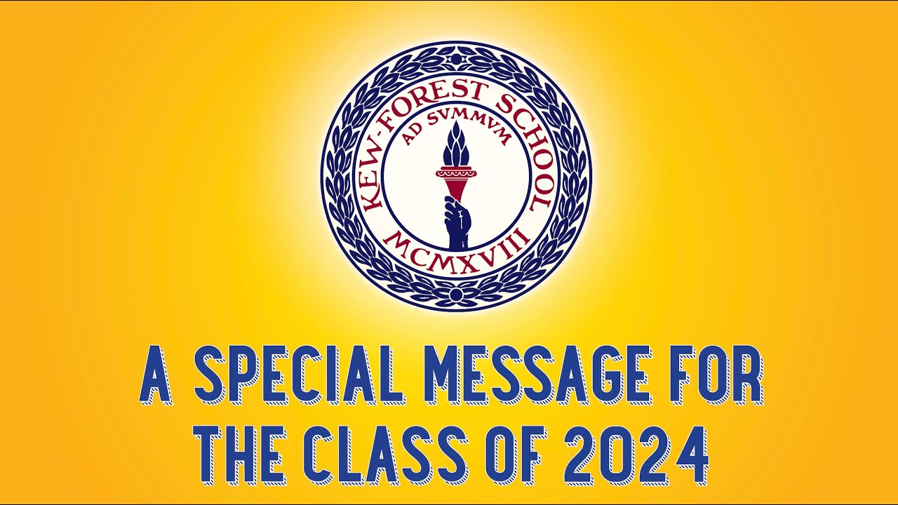 A Special Message for The Class of 2024 - YouTube