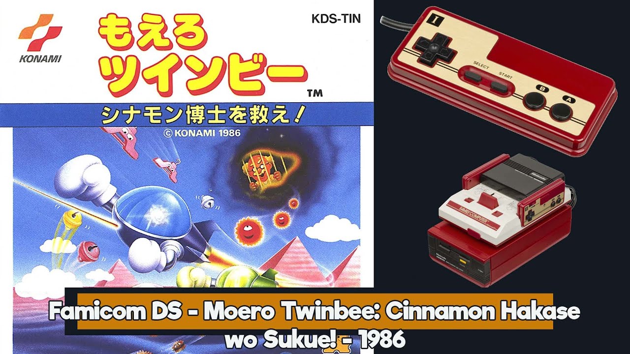 RETRO GAMING - Jugando LIVE - 1986 - Famicom DS - Moero Twinbee ...
