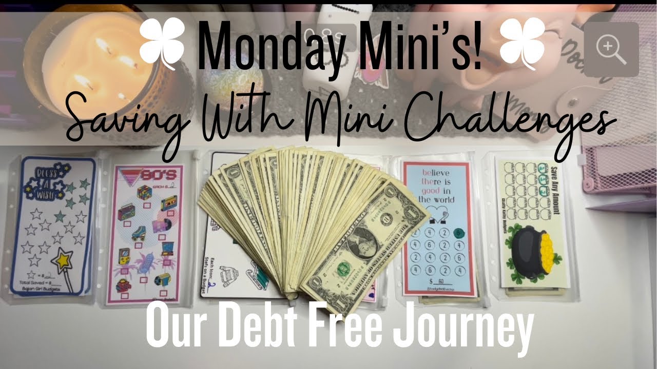 MONDAY MINI SAVINGS CHALLENGES | SAVING WITH MINI CHALLENGES | # ...