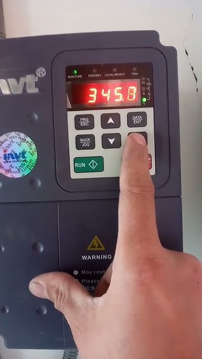 check invt parameter,,,invt inverter,,,invt vfd - YouTube