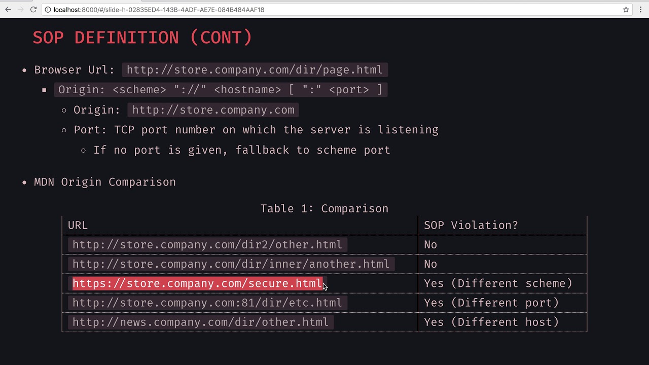 Ep. 3 - Same-Origin Policy - YouTube
