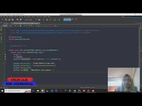 IMPLEMENTASI DARI METODE ALGORITMA BINARY SEARCHING PADA JAVA NETBEANS IDE 15 - YouTube