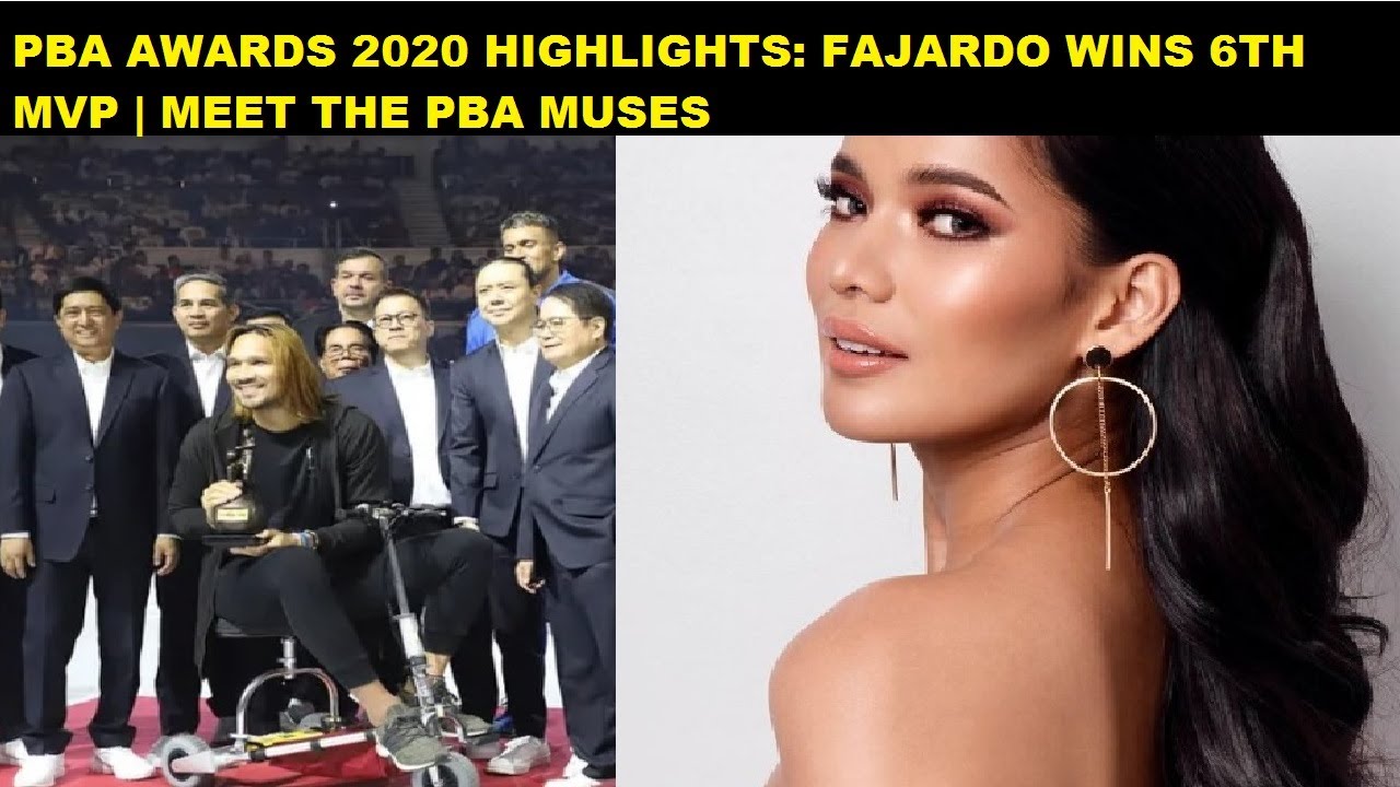 PBA AWARDS 2020 HIGHLIGHTS: FAJARDO WINS 6TH MVP! | PBA MUSES KILALANIN ...
