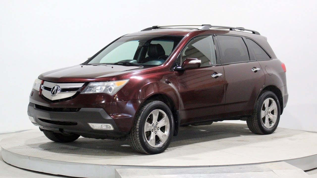 2008 Acura MDX SH-AWD Sport | Saskatoon Auto Connection - YouTube