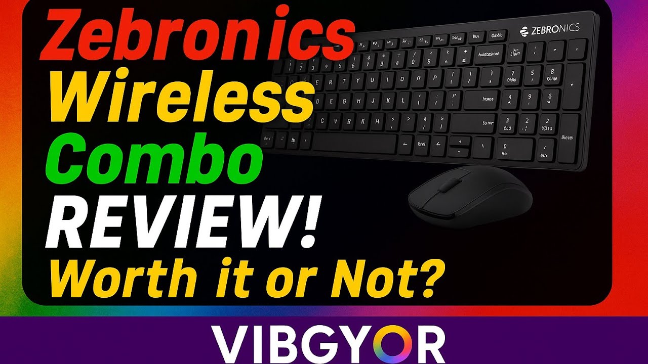 Zebronics Keyboard & Mouse Combo Review #Zebronics #KeyboardMouseCombo ...