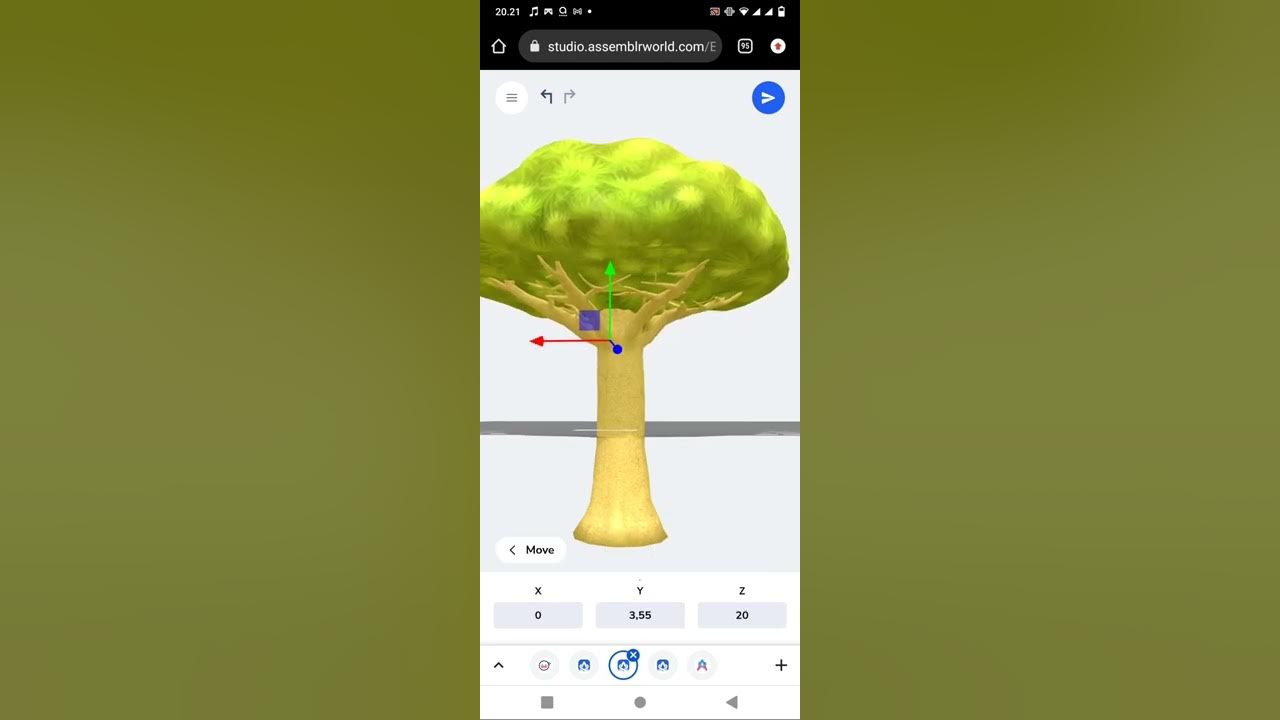 TUTORIAL ASSEMBLR STUDIO WEB VERSI HP #1: MOVE, ROTATE, SCALE OBJECT - YouTube