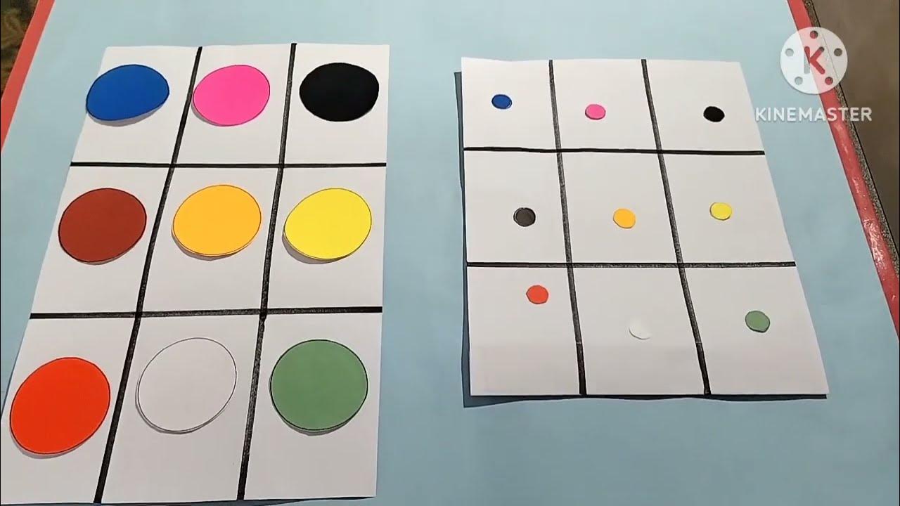 Visual Discrimination #Activity with shapes & colours #Activity for 3 ...
