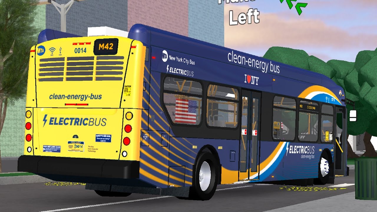 [Rider's POV] MTA New Flyer XE40 0014 | M42 Crosstown to East Side ...