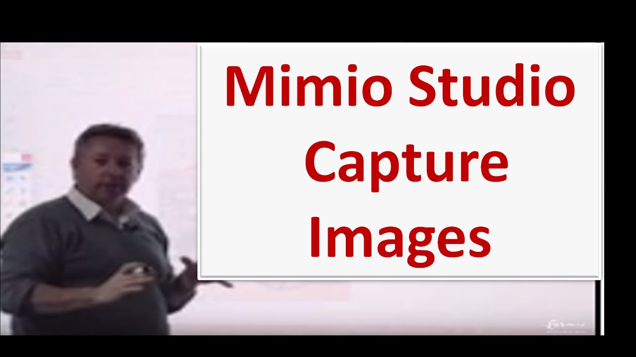 Formation TBI, capture d'images avec Mimio Studio - YouTube