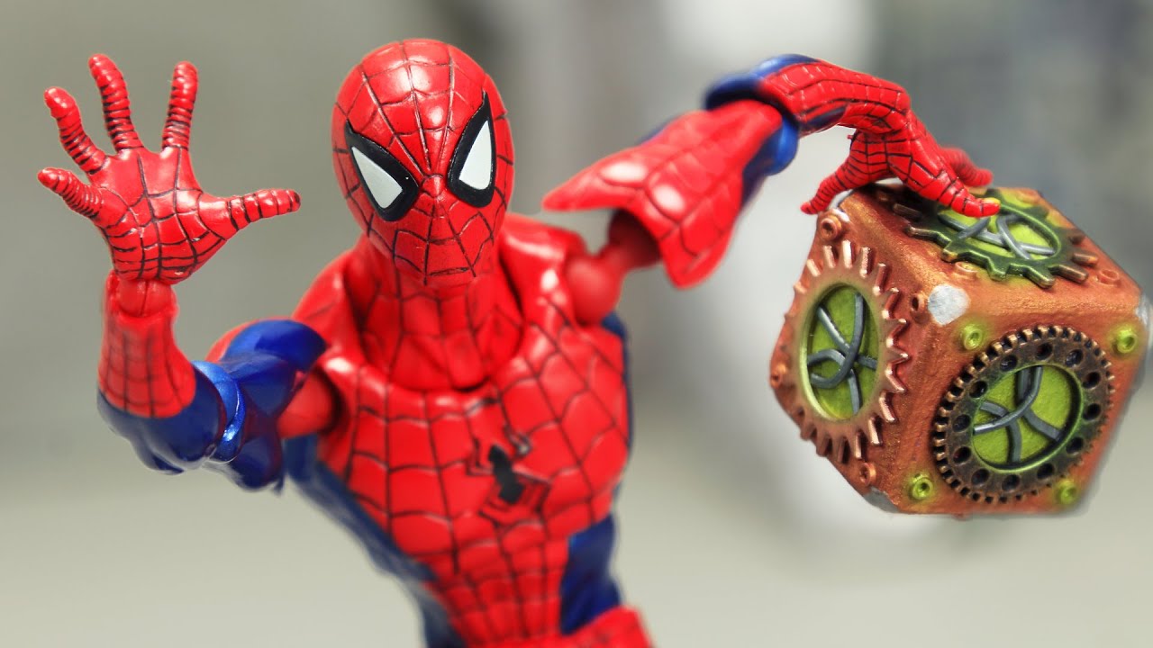 Spider-man No Way Home Fight For Mysterious Magic Box In Spider-verse ...