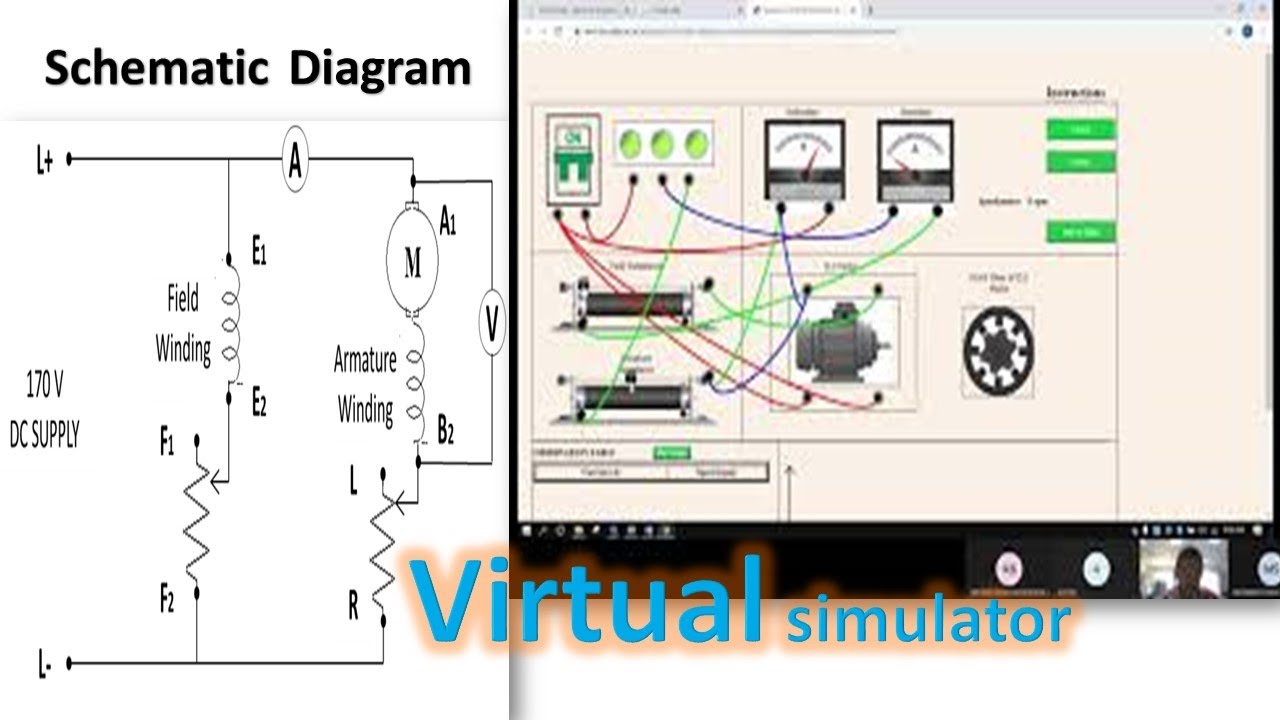 Speed Control of a D.C. Shunt Motor FIELD FLUX CONTROL METHOD - YouTube